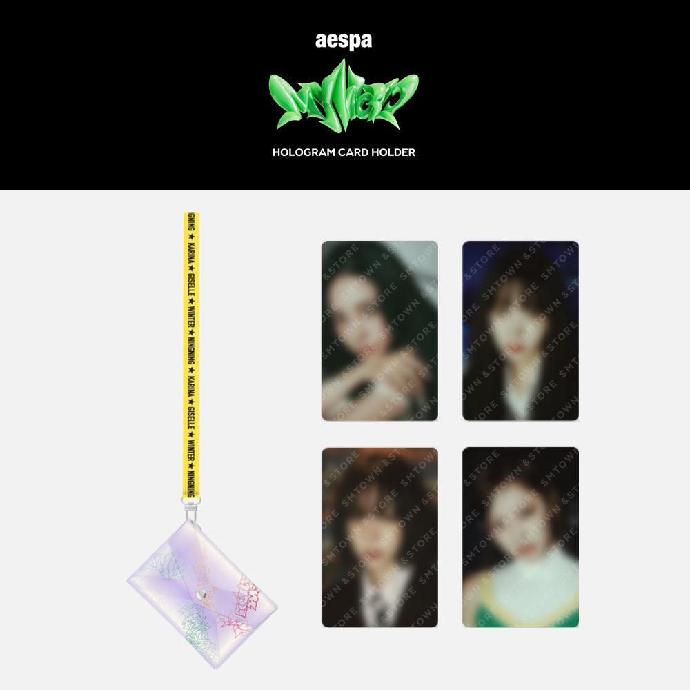 AESPA - MY WORLD HOLOGRAM CARD HOLDER – Shopping Around the World with Goodsnjoy