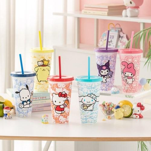 SANRIO CHARACTERS REUSABLE COLD CUP SET ver2. – Shopping Around the ...
